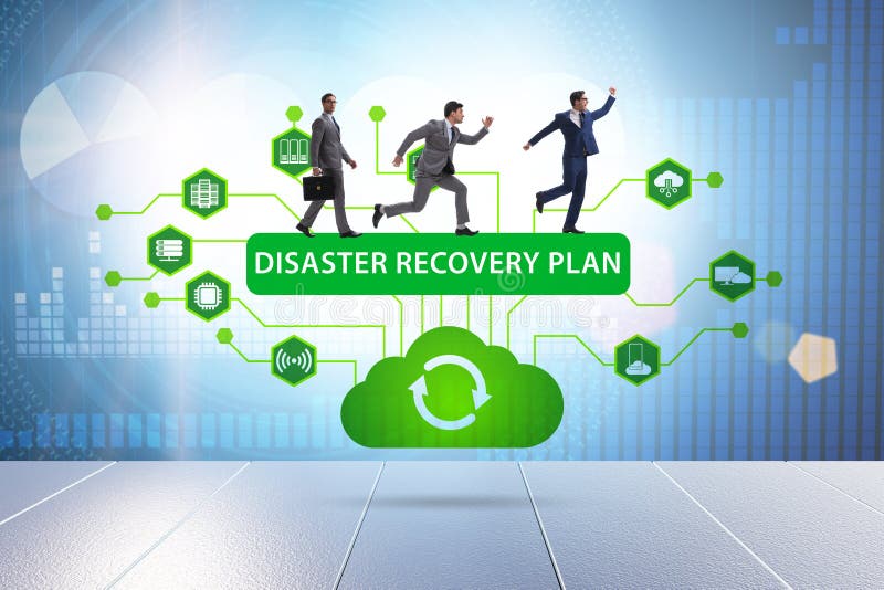 Disaster Recovery Plan and Backup Concept Stock Image - Image of ...