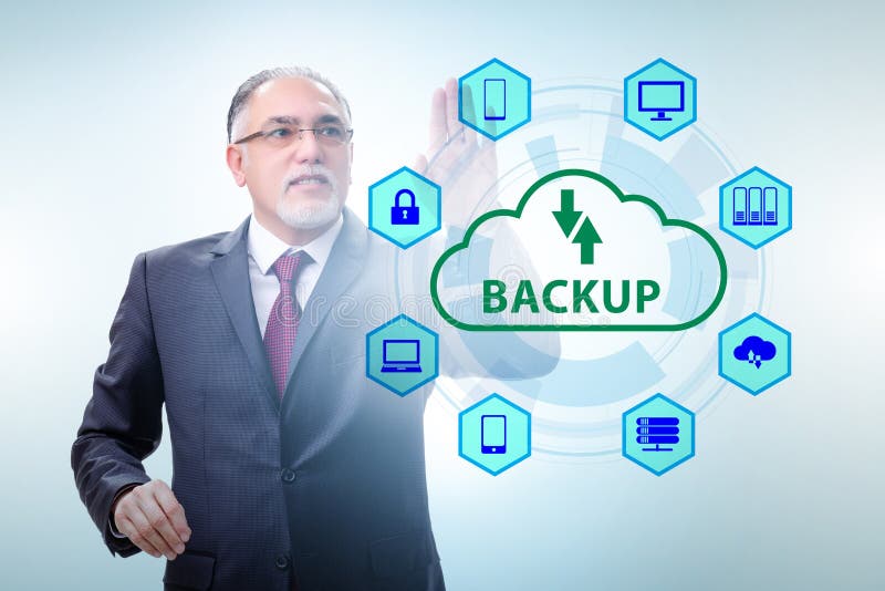 Disaster Recovery Plan and Backup Concept Stock Image - Image of system ...