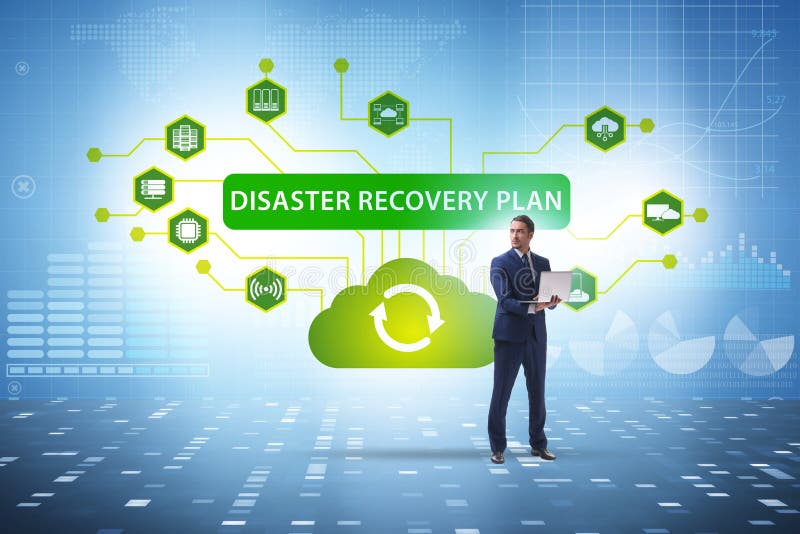 Disaster Recovery Plan and Backup Concept Stock Image - Image of ...