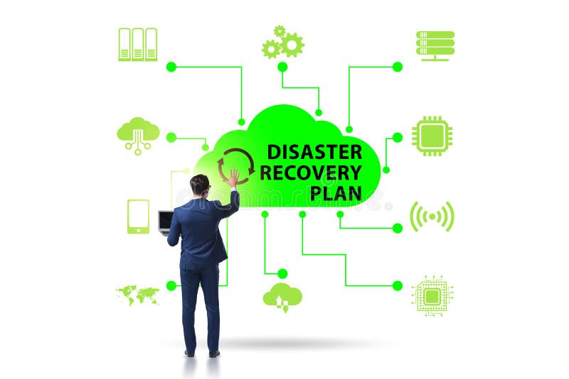 Disaster Recovery Plan and Backup Concept Stock Photo - Image of ...