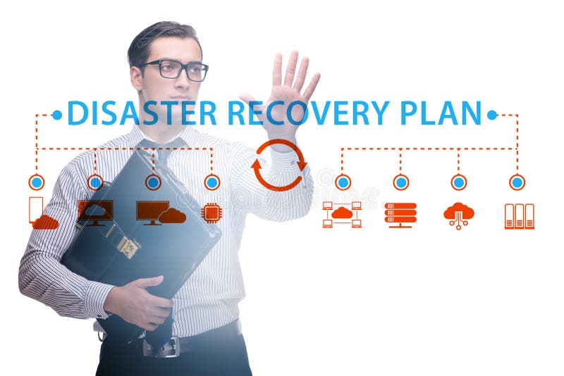 Disaster Recovery Plan and Backup Concept Stock Image - Image of ...