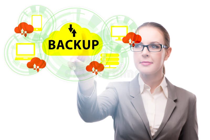 Disaster Recovery Plan and Backup Concept Stock Photo - Image of ...