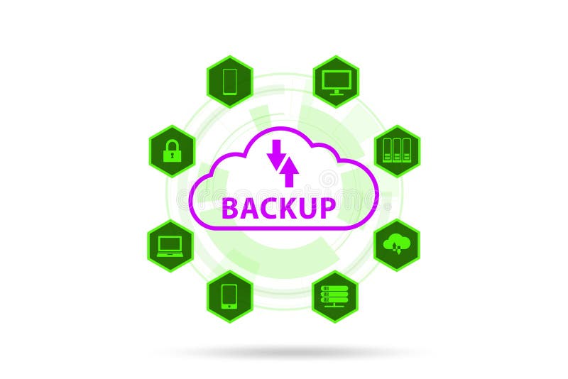Disaster Recovery Plan and Backup Concept Stock Illustration ...