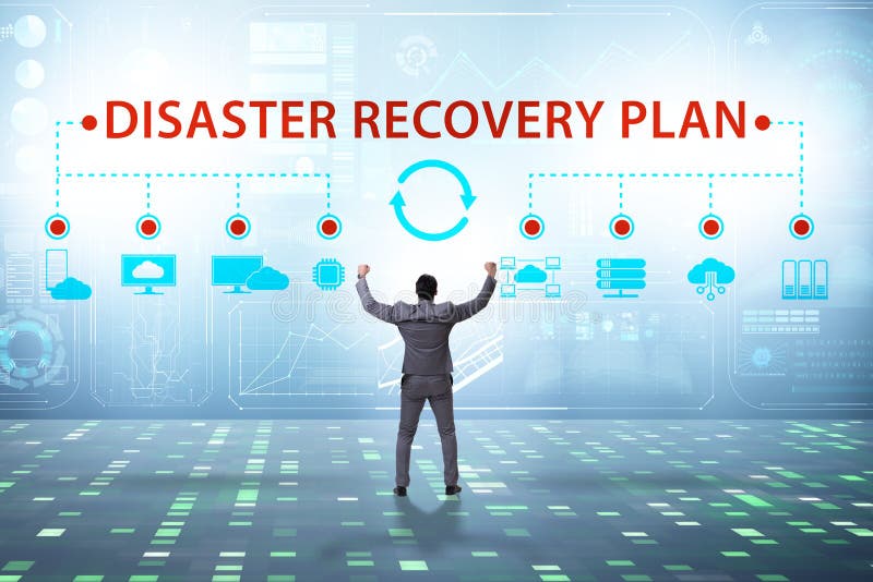Disaster Recovery Plan and Backup Concept Stock Photo - Image of plan ...