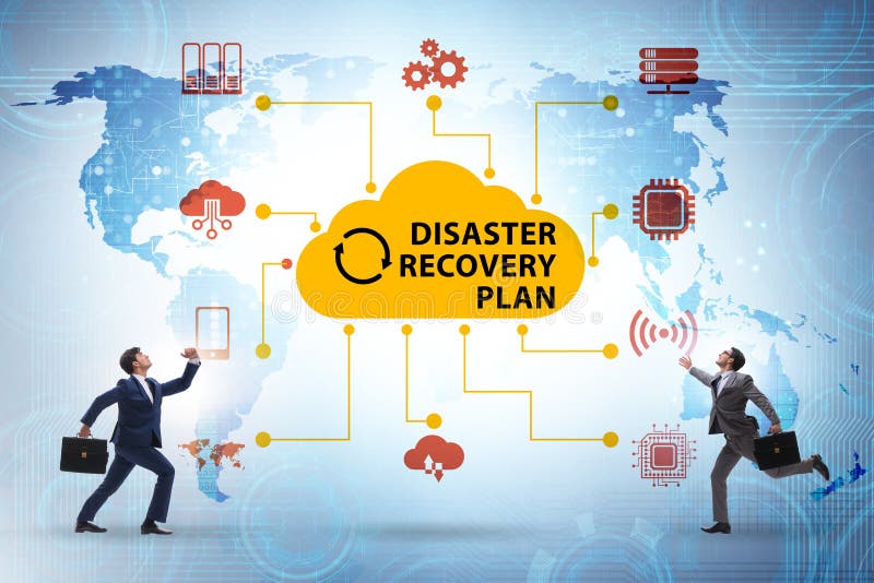 Disaster Recovery Plan and Backup Concept Stock Image - Image of ...