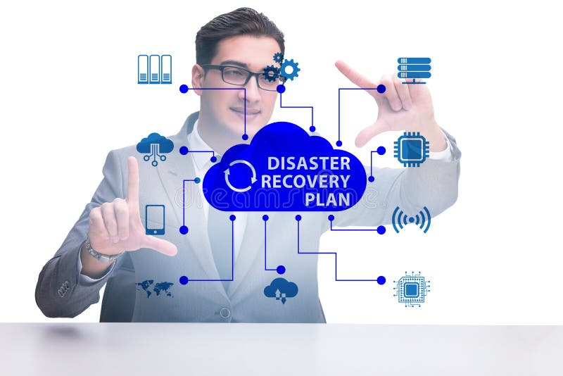 Disaster Recovery Plan and Backup Concept Stock Photo - Image of ...
