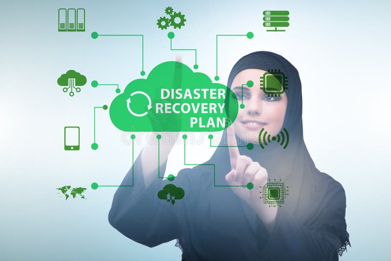 Disaster Recovery Plan and Backup Concept Stock Photo - Image of ...