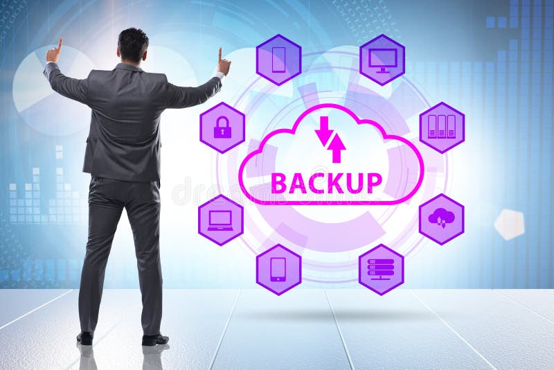 Disaster Recovery Plan and Backup Concept Stock Image - Image of ...