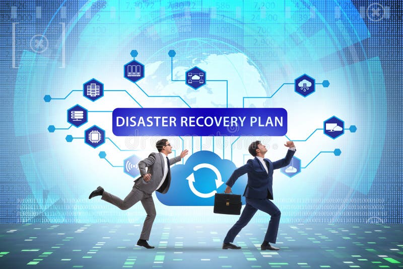 Disaster Recovery Plan and Backup Concept Stock Image - Image of ...