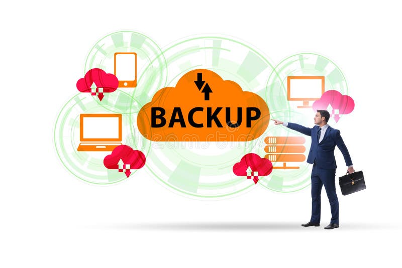 Disaster Recovery Plan and Backup Concept Stock Image - Image of ...