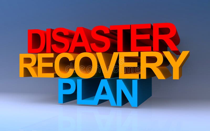 Disaster Recovery on White Paper Stock Photo - Image of response ...