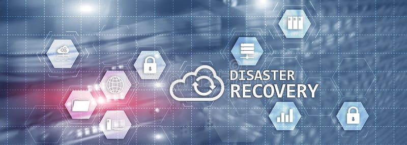 Disaster Recovery Plan for Your Corporation. Cyber Security Concept ...