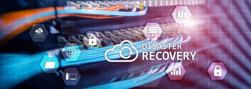 Disaster Recovery Plan for Your Corporation. Cyber Security Concept ...