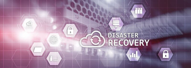 Disaster Recovery Plan for Your Corporation. Cyber Security Concept ...