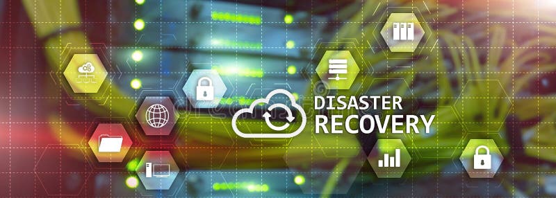 Disaster Recovery Plan for Your Corporation. Cyber Security Concept ...