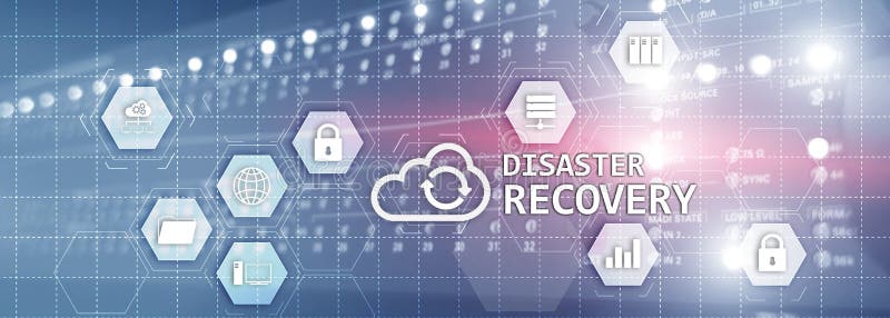 Disaster Recovery Plan for Your Corporation. Cyber Security Concept ...