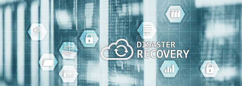 Disaster Recovery Plan for Your Corporation. Cyber Security Concept ...