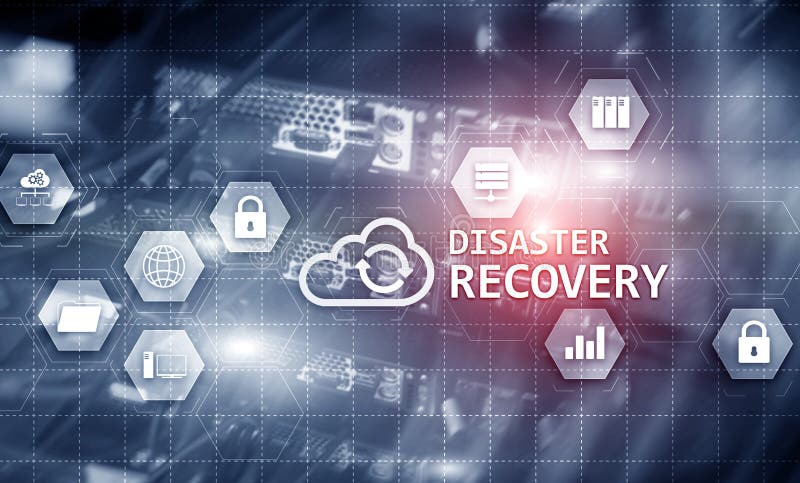 Disaster Recovery on Provider Background. Backup of Your Business ...