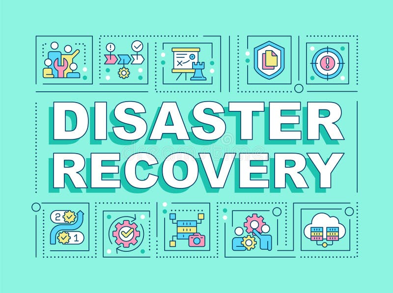 Disaster Recovery Banner Stock Illustrations – 295 Disaster Recovery ...