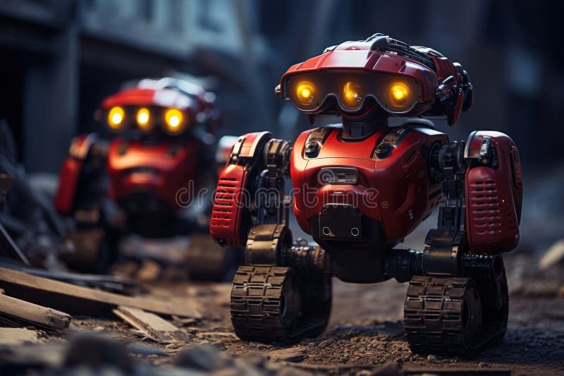 Disaster Response Innovation Firefighting Robots in Action, Futurism ...