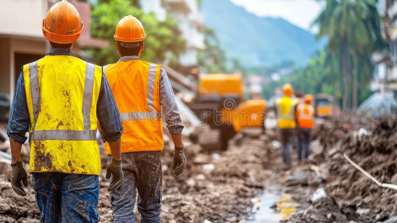 Disaster Response Team Assessing Damage, Providing Emergency Aid after ...