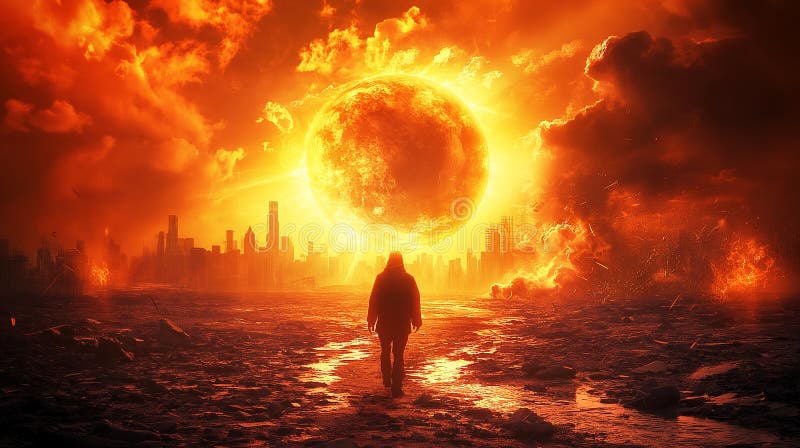 Disasters in the future stock image. Image of natural - 329640717