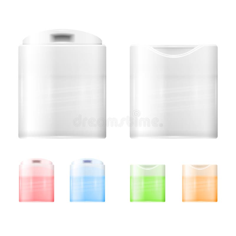 Disc bottle cap. stock vector. Illustration of blue, makeup - 33785197