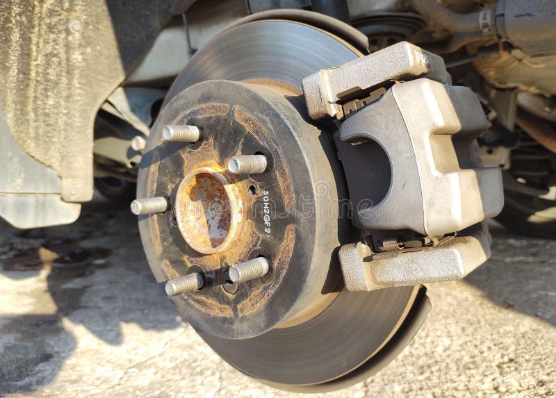 A disc Brake Assembly stock photo. Image of assembly - 336899444