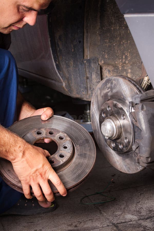 Disc brake stock image. Image of mechanical, repair, servicing - 31682693