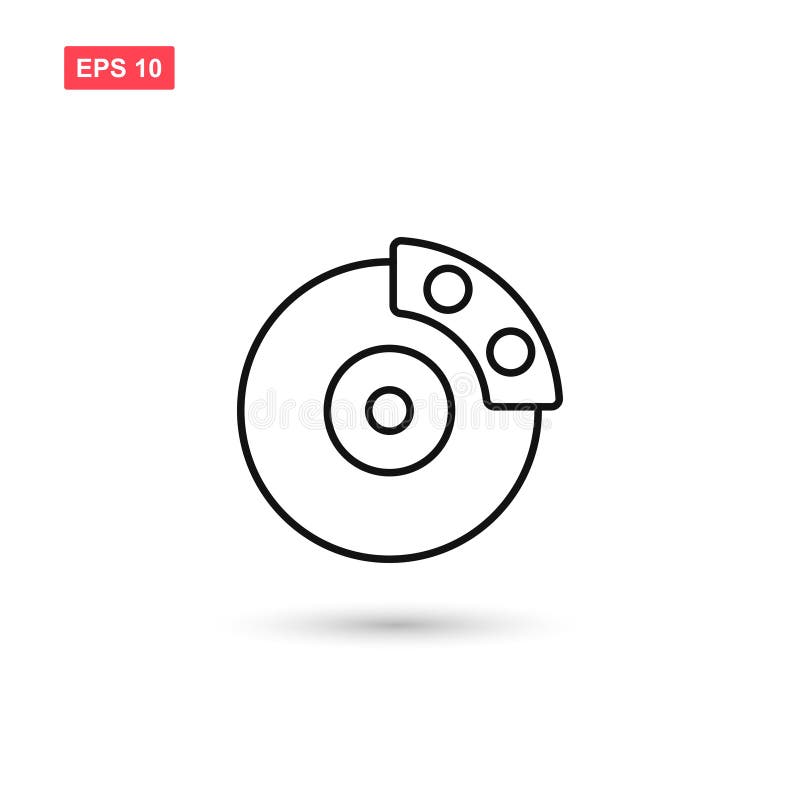 Disc Brake System Vector Isolated 5 Stock Vector - Illustration of auto ...