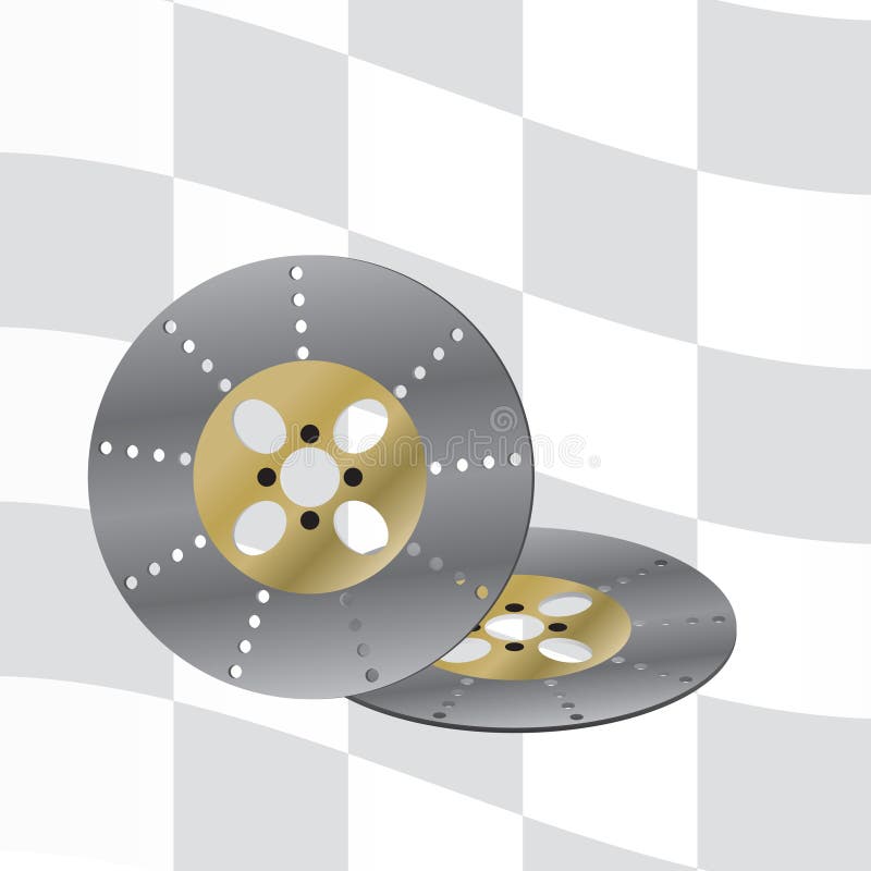 Disc Brake. Vector Illustration Decorative Design Stock Vector ...