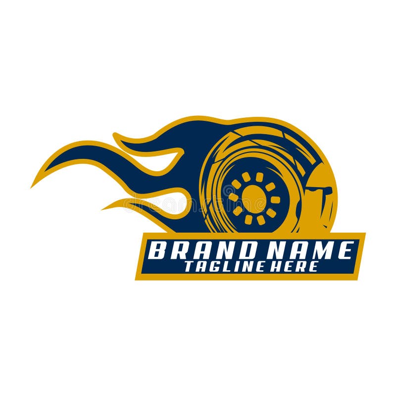 Disc Break Logo Design Vector Stock Vector - Illustration of repair ...