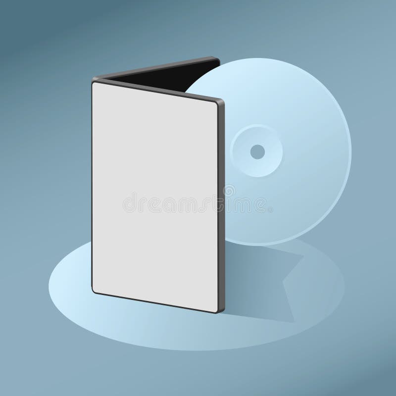 Disc and Case stock illustration. Illustration of copyspace - 41558001