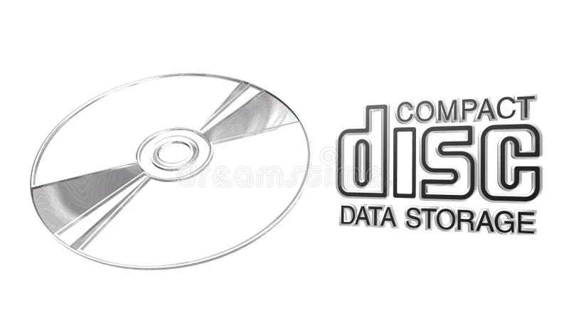 Disc stock illustration. Illustration of multimedia, compartment - 37821334