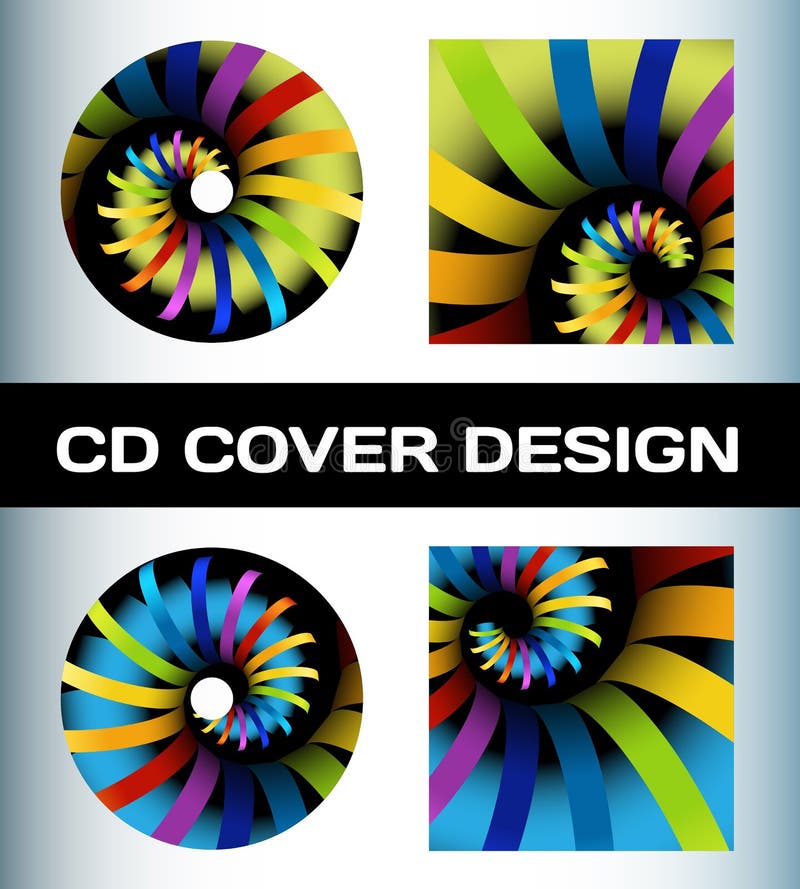 Disc cover design stock vector. Illustration of idea - 26398561