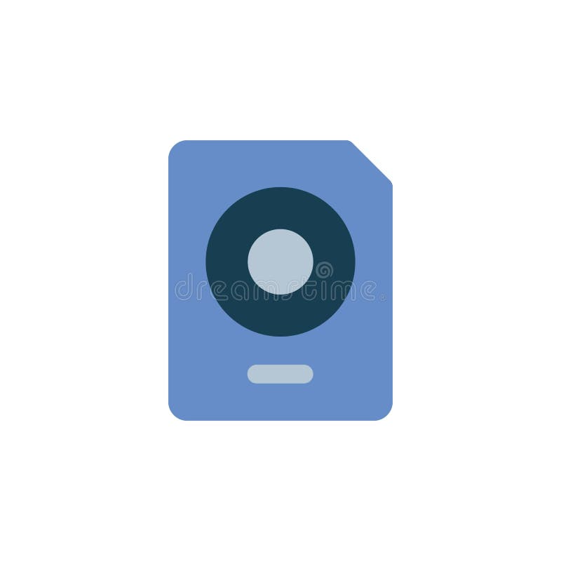 Disc File Icon. Perfect for Application, Web, Logo and Presentation ...
