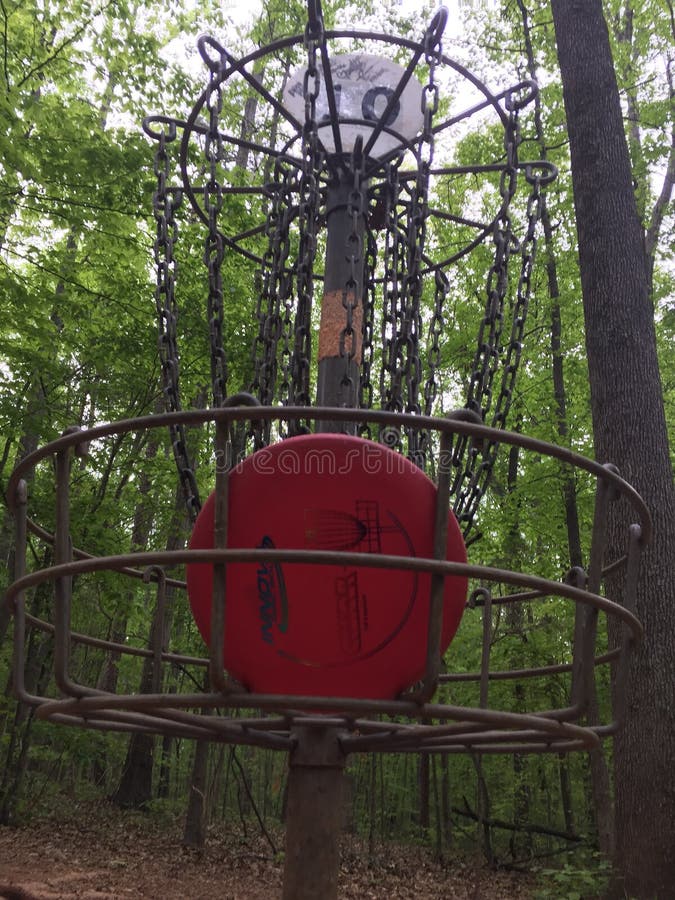 Disc Golf Course editorial image. Image of toss, hole - 132110475