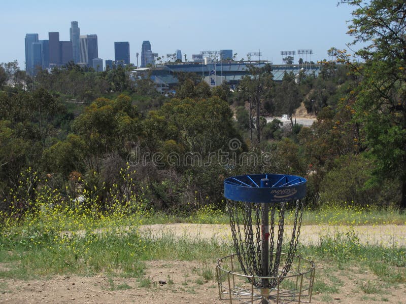 Disc Golf Course editorial stock image. Image of toss - 132110484