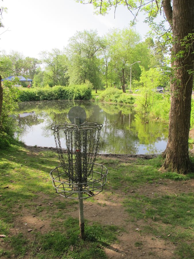 Disc Golf Course stock photo. Image of hipster, sports - 132110560