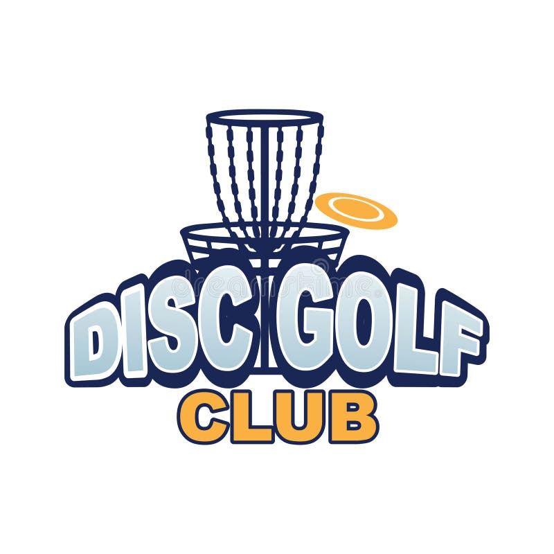 Disc golf logo design stock illustration. Illustration of shirt - 330430342