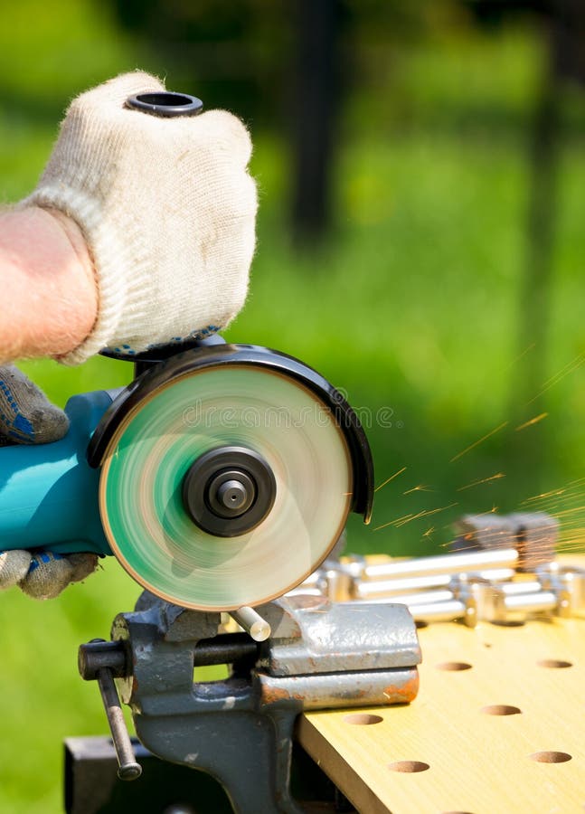 Disc grinder stock photo. Image of metalwork, cutter - 19761424