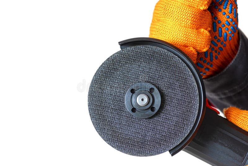 Disc Grinder. Grinder in the Hand Stock Image - Image of engineering ...