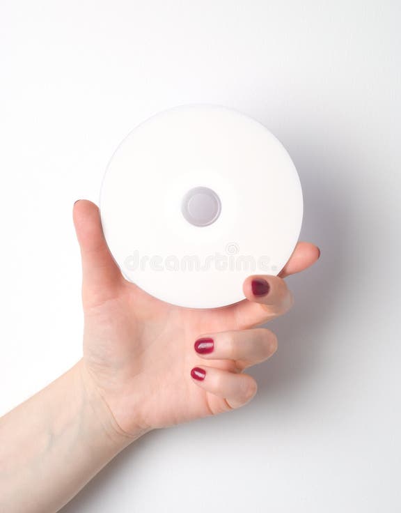 Disc in hand stock image. Image of hand, digital, ideas - 43283175