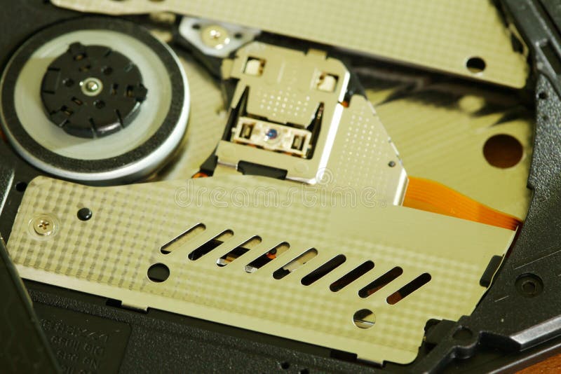 Disc head reader scene. stock image. Image of equipment - 110506239