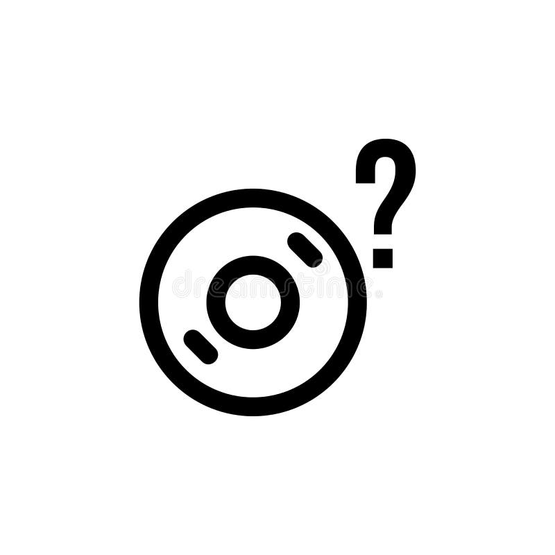 Disc Information Icon. Perfect for Application, Web, Logo and ...