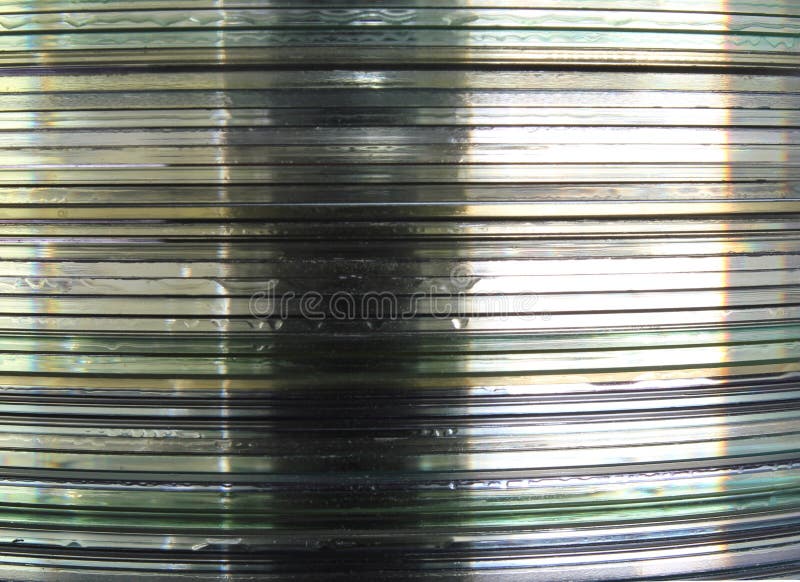 Disc Stack Background stock image. Image of edge, storage - 21978241