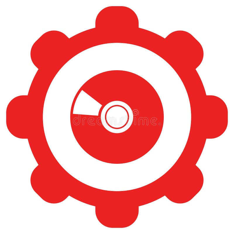 Disc and wheel stock vector. Illustration of cogwheel - 244957561