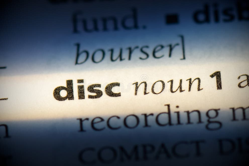 Disc stock image. Image of definition, isolated, highlight - 161393363