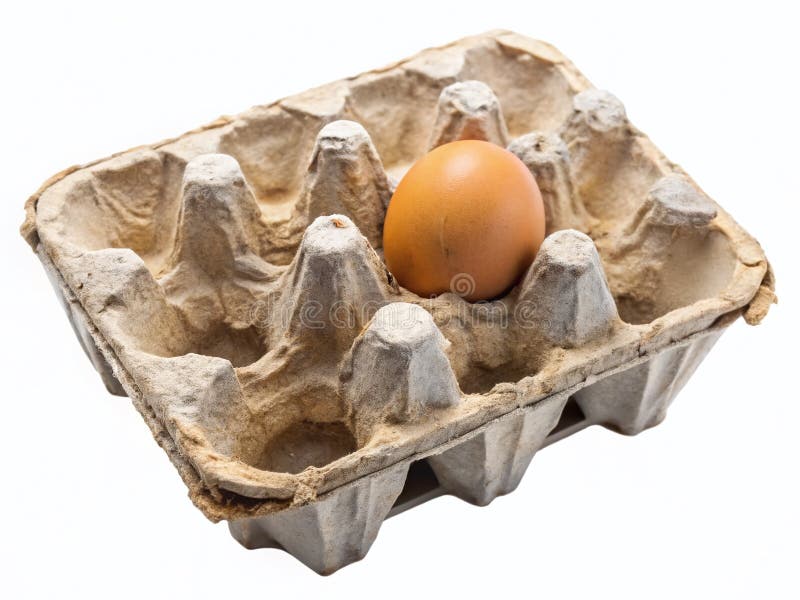 Discarded Egg Carton a Striking Image of Urban Decay and Grunge Texture ...