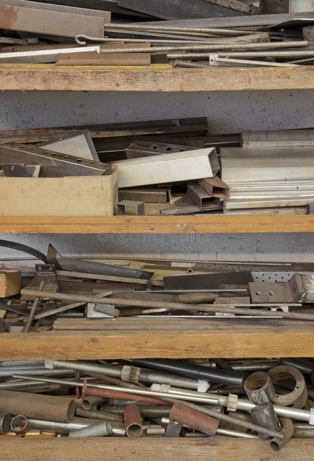 Discarded metal stock photo. Image of full, metal, connector - 35413484